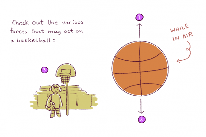 Newton’s 1st Law of Motion – Physics of Basketball – UW–Madison